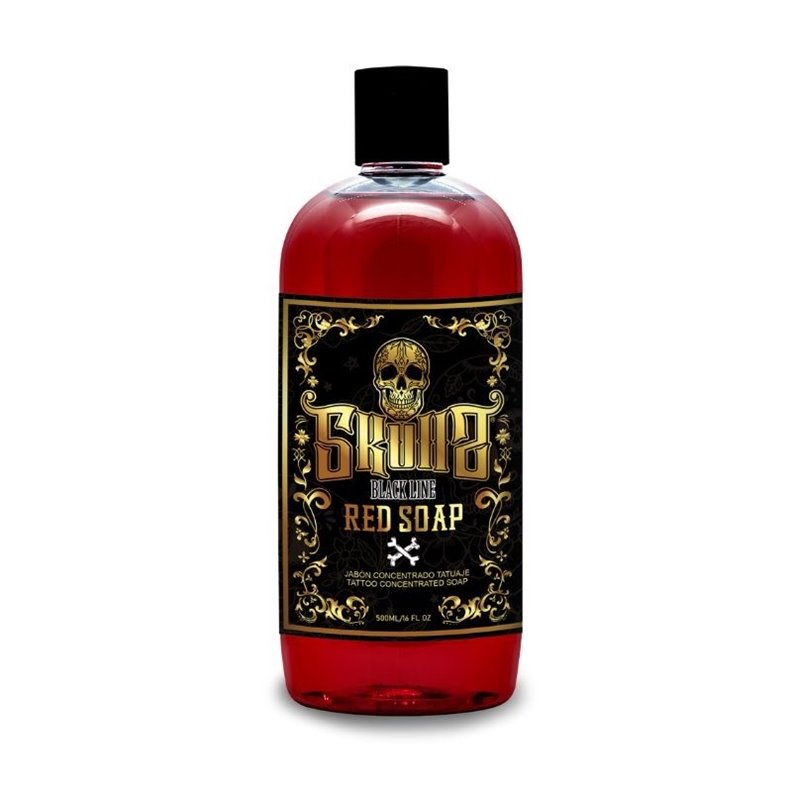 Red Soap – SKULLS BLACKLINE - Fournisseur Français Devilish Tattoo